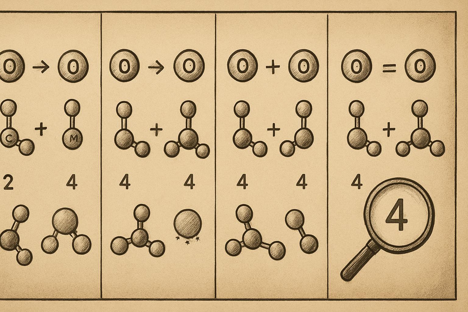 Écriture et équilibrage des équations chimiques - Physique-Chimie Lycée
