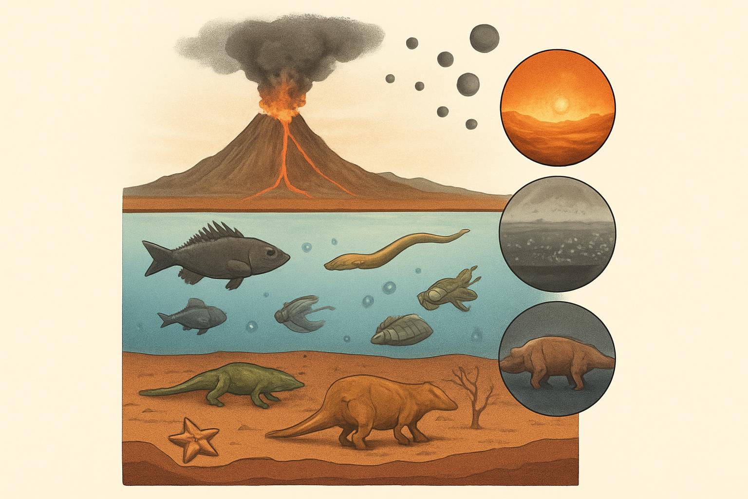 L'Extinction du Permien-Trias: La Grande Mort