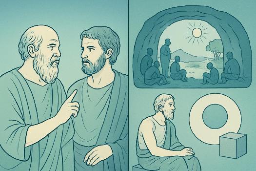 L'Influence de Socrate sur Platon : L'Allégorie de la Caverne et la ...